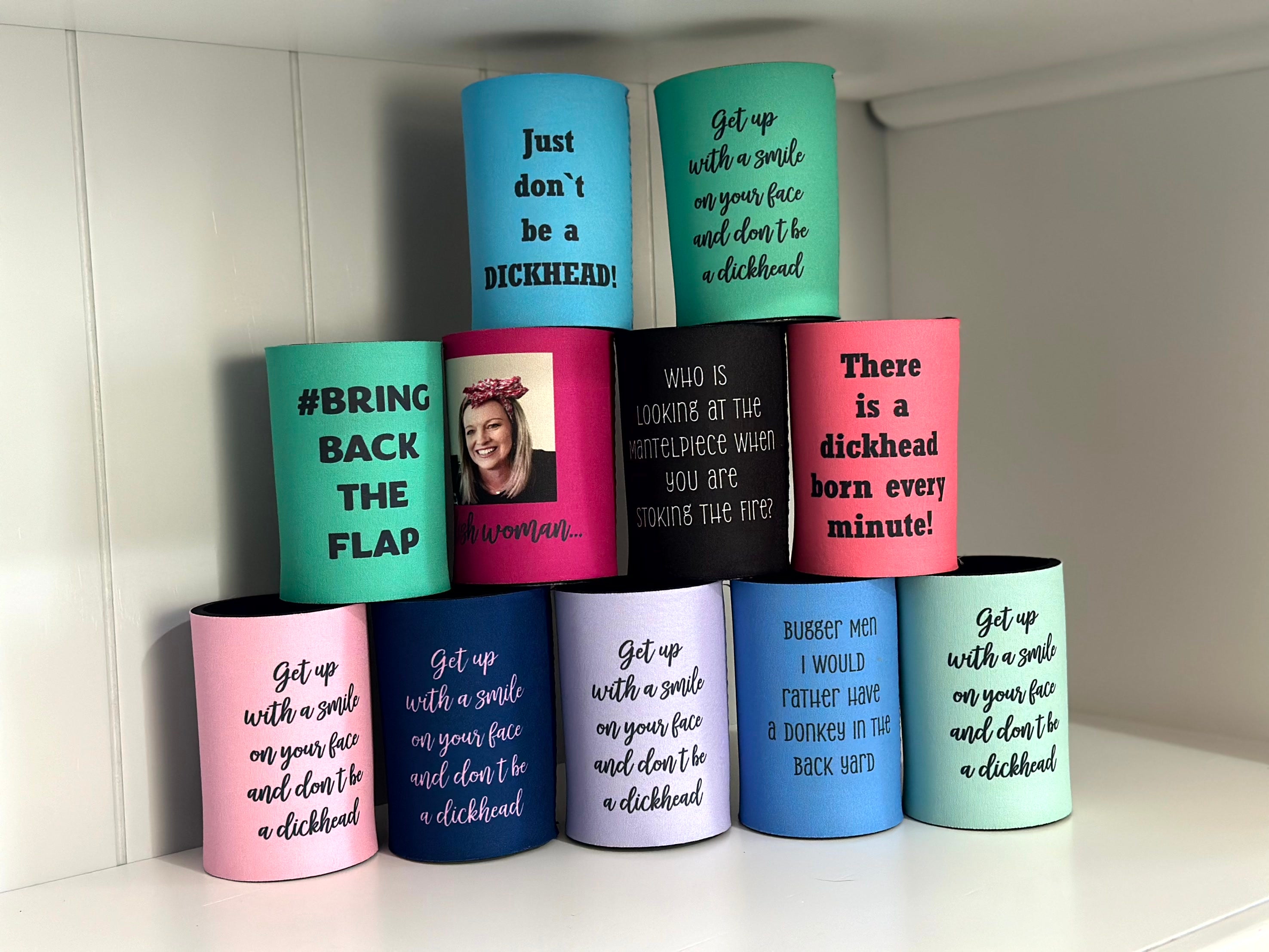 Normal Size Stubby Holders – Daffy's Wise Words